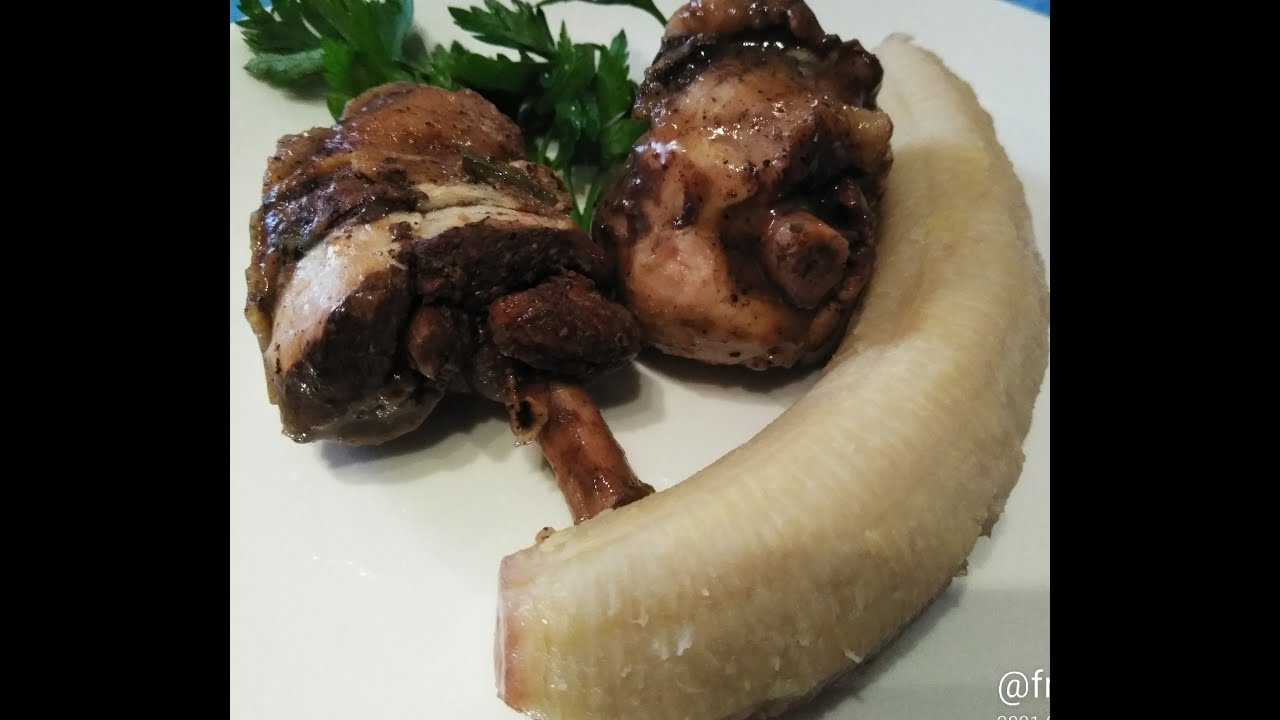 Easy dinner: how to cook green bananas | Green bananas with brown stew ...
