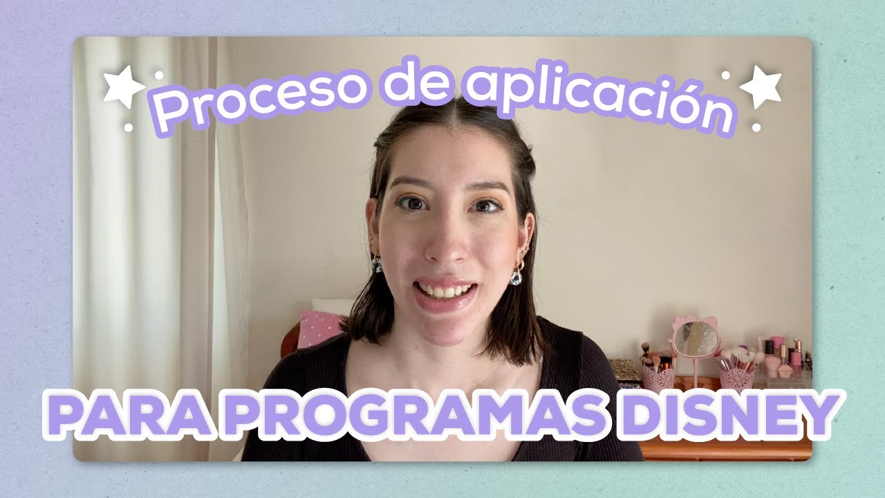 CÓMO TRABAJAR EN DISNEY (CV Y COVER LETTER)-PARTE 1 - YouTube