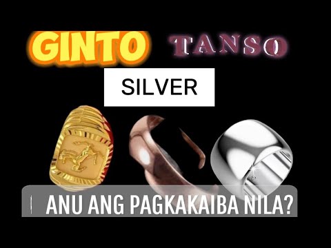 PAGKAKAIBA NG REAKSYON NG GINTO,TANSO AT SILVER. - YouTube