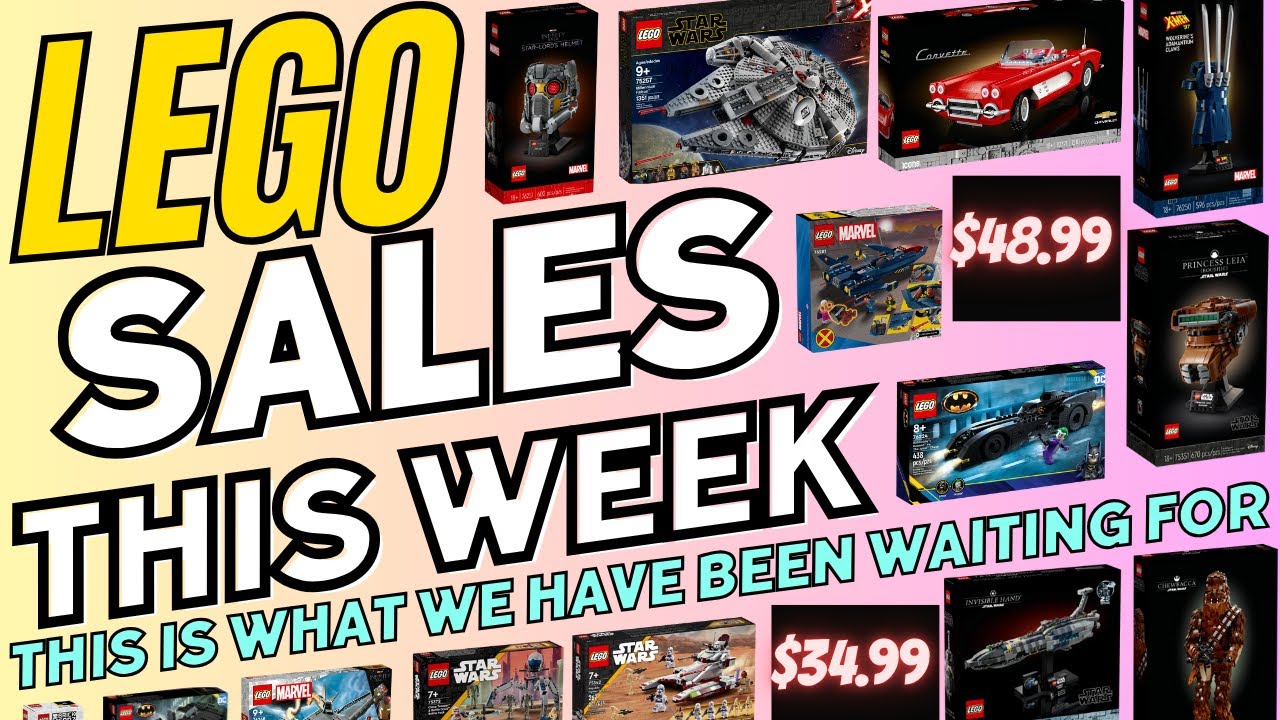 Lego Sales This Week - These Lego Sales Are FIRE - YouTube