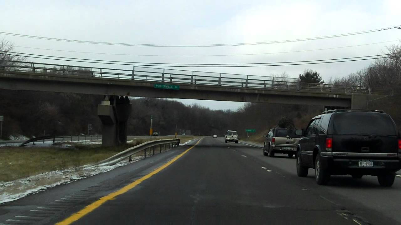 Aurora Expressway (NY 400 from NY 16 to US 20) northbound - YouTube