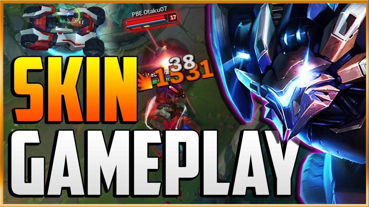 NUEVA SKIN, RENGAR MECHA GAMEPLAY!! | DELETEANDO CON LA NUEVA RUNA ...