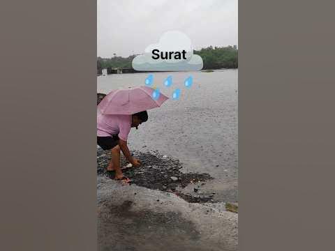 સુરતમાં ભારે વરસાદ | Surat heavy rain - YouTube