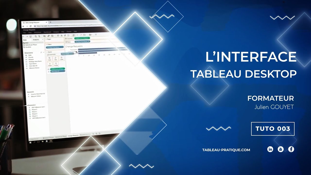 L'interface Tableau Desktop - YouTube