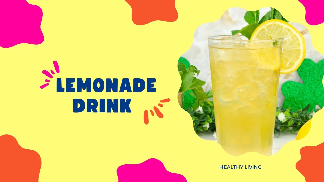 HOMEMADE LEMONADE DRINK/Refreshing drink for summer - YouTube