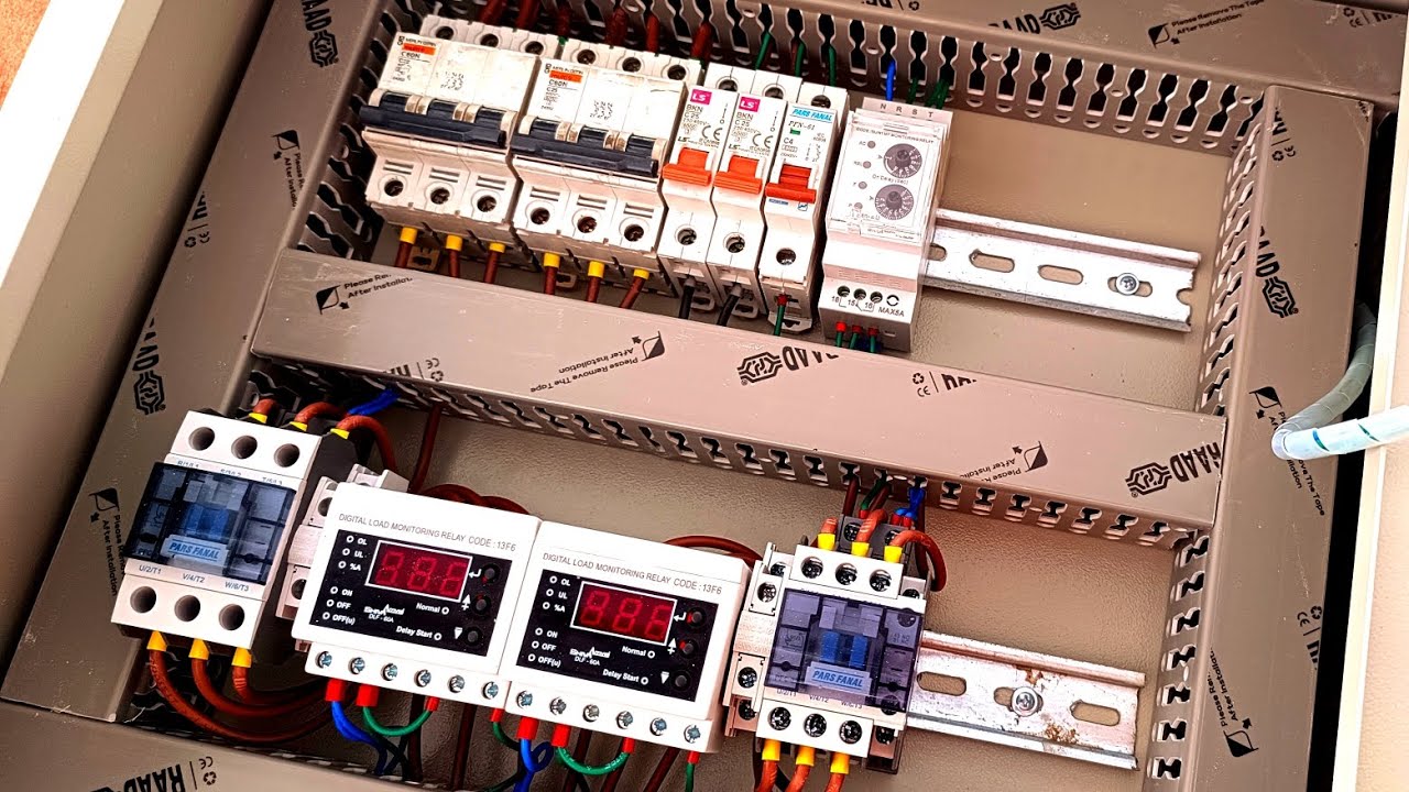 Industrial electrical panel wiring training(all details) - YouTube