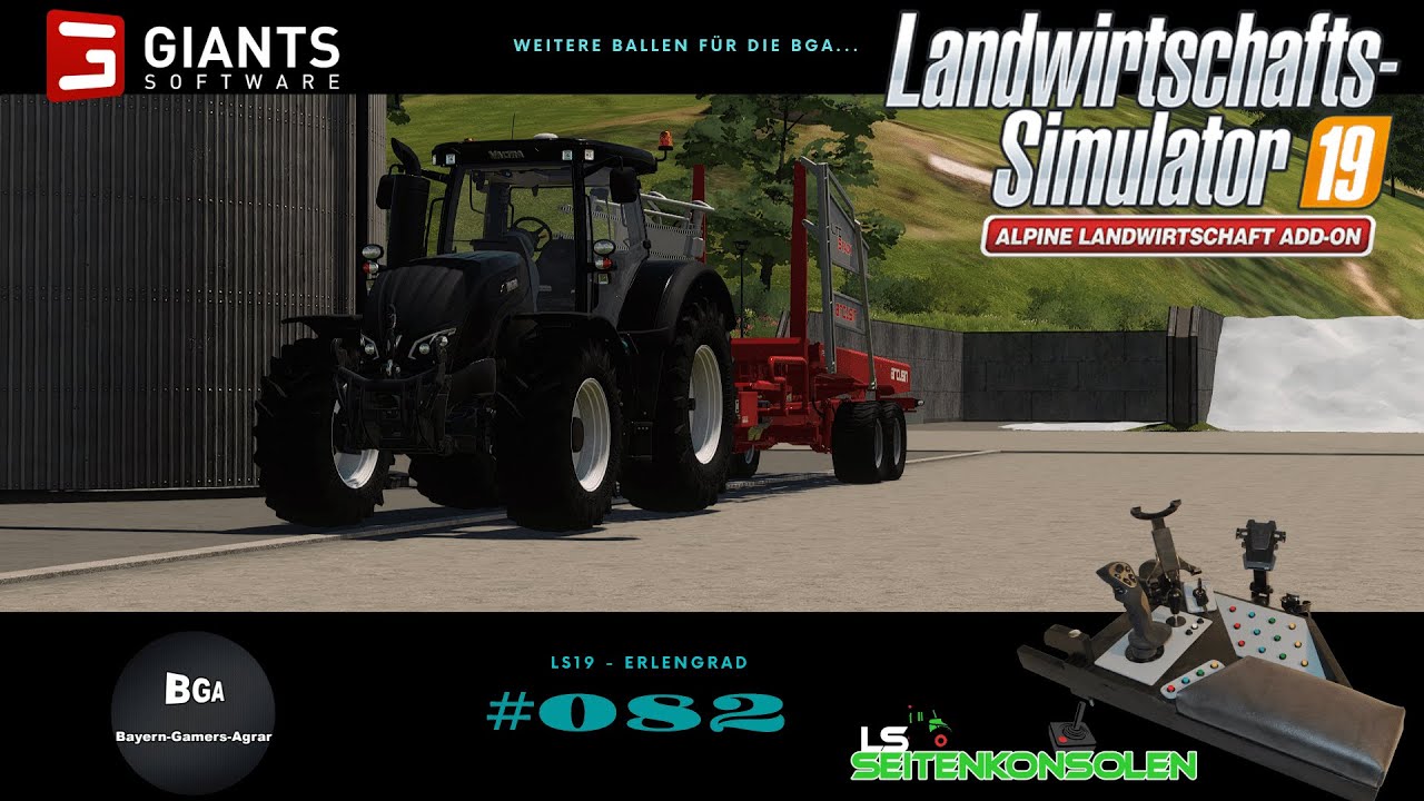 LS19 - Alpine ADD-ON #082 | Weitere Ballen für die BGA..| FS19 | Let's ...