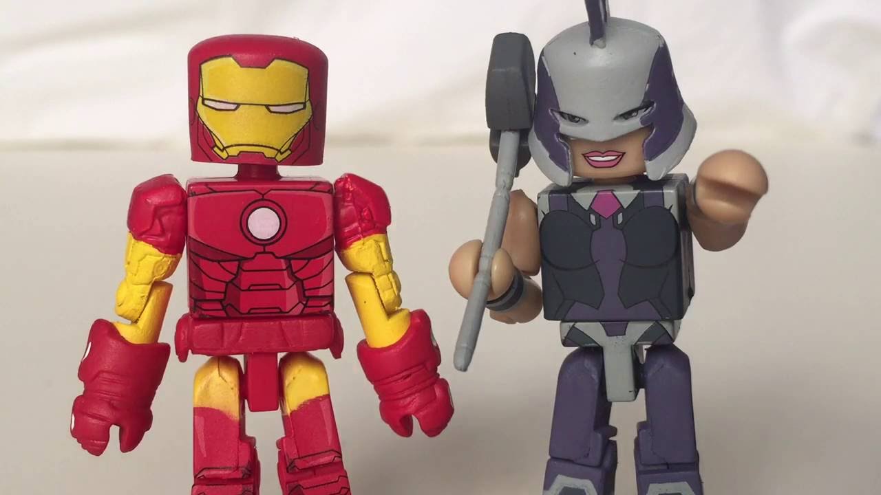 Iron Man & Power Princess Minimates - YouTube