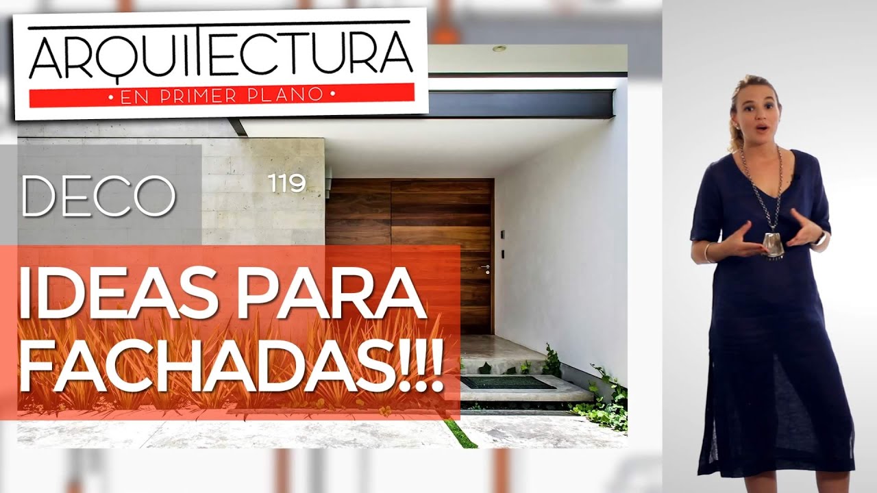 DISEÑO DE FACHADAS | PORTALES | ENTRADA | FRENTE | CASA | VIVIENDA ...