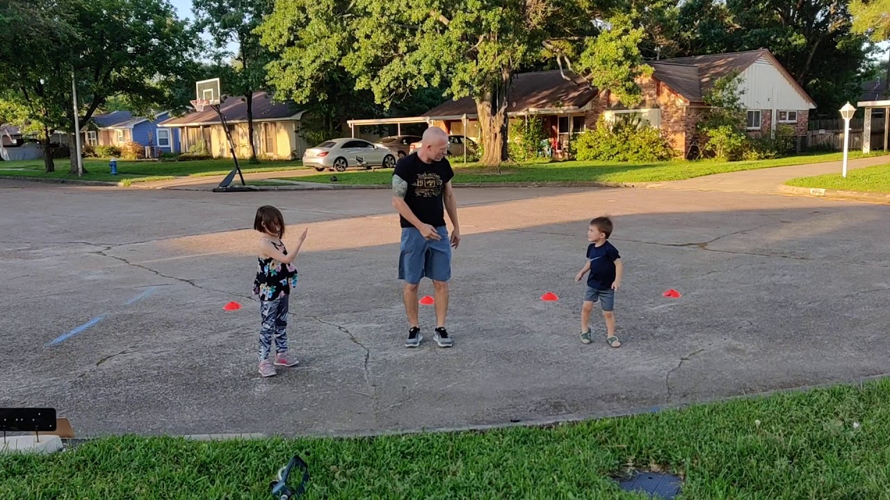 Kids agility workout of the week - YouTube