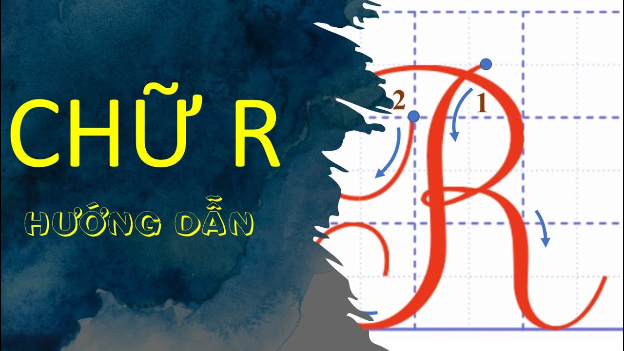 HƯỚNG DẪN VIẾT CHỮ HOA R - |KIẾN THỨC TIỂU HỌC| - YouTube