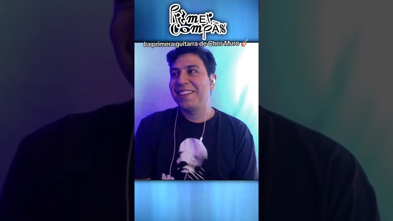 Primera guitarra de @chris_muro_oficial 🎸#PrimerCompas #Podcast # ...