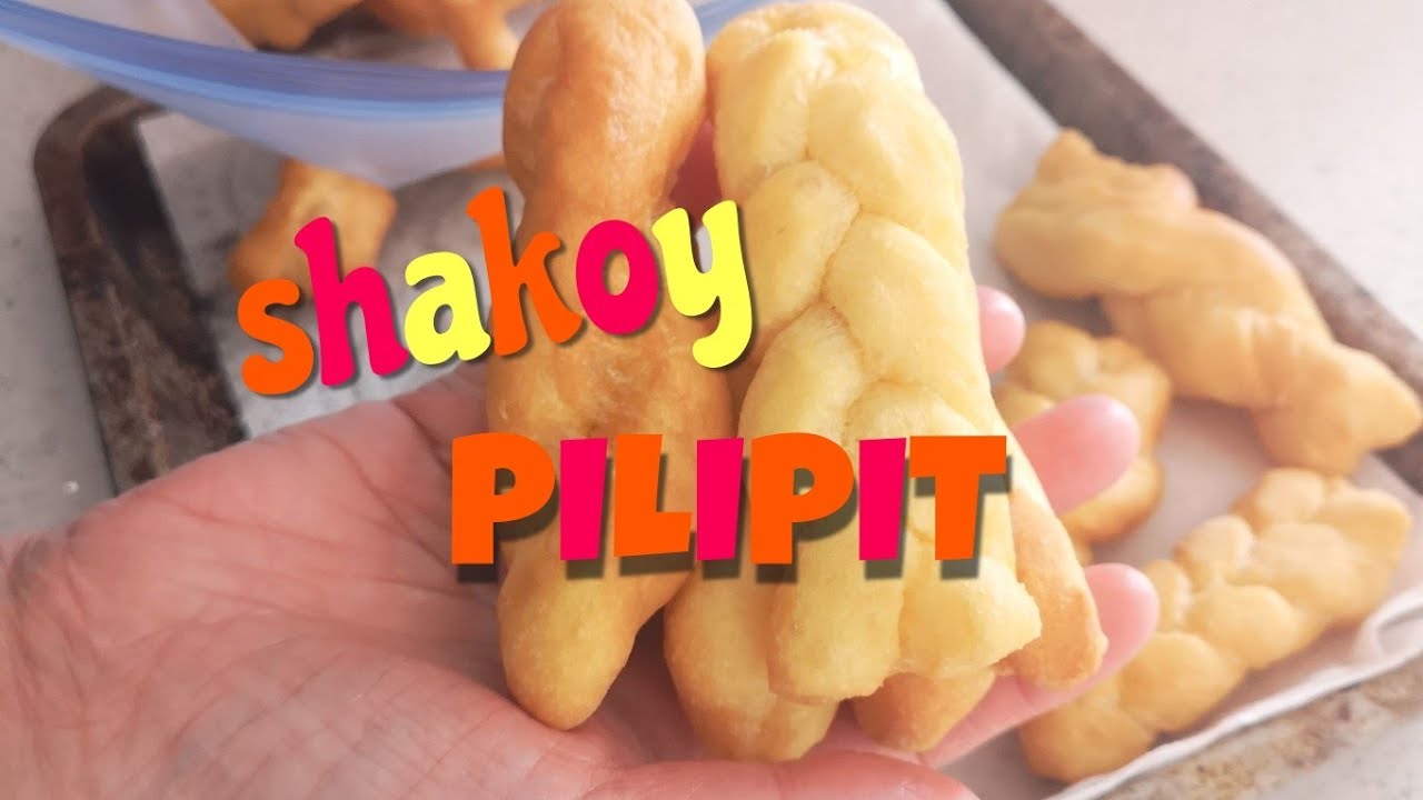 Pilipit Shakoy Filipino style no yeast donuts - YouTube