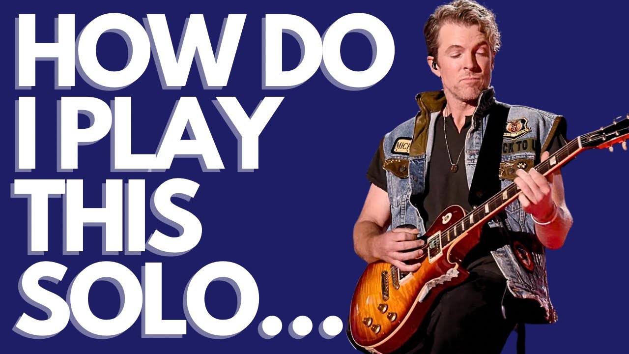 How Do I Play This Rascal Flatts Guitar Solo...? - YouTube