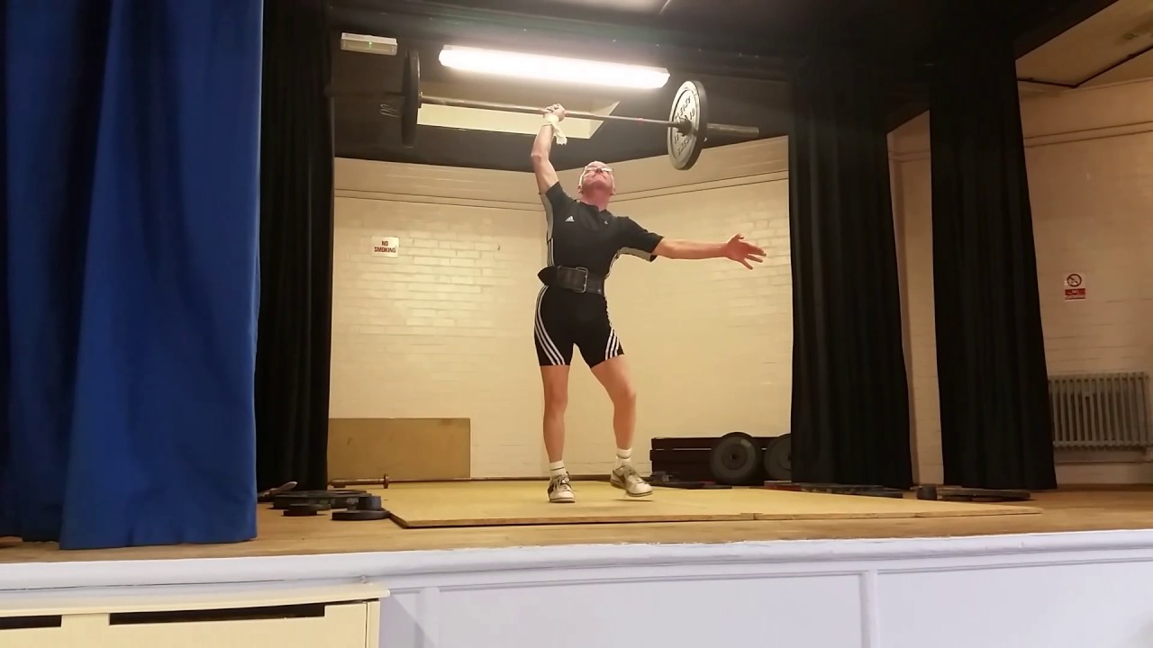 One Hand Barbell Snatch (B24) - YouTube
