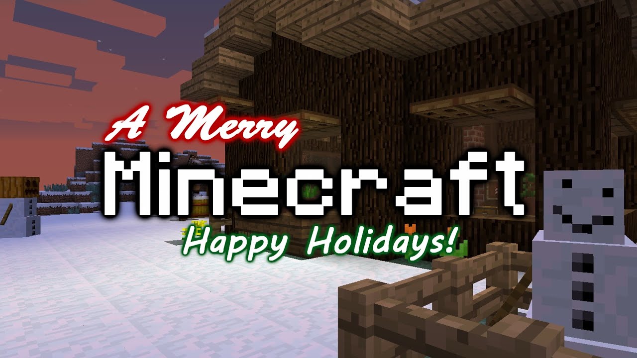 A Merry Minecraft: Derpy Snowman - YouTube