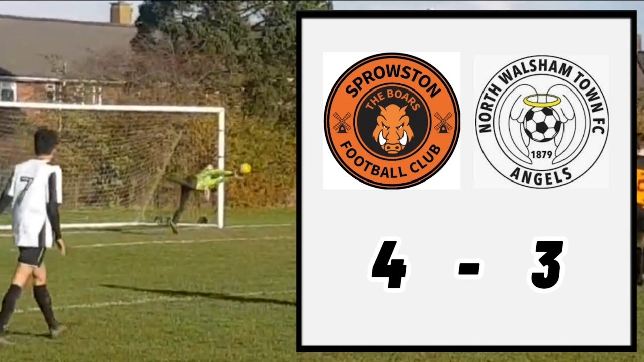 Sprowston 4-3 North Walsham | An Unbelievable 7 Goal Thriller! | U16 ...