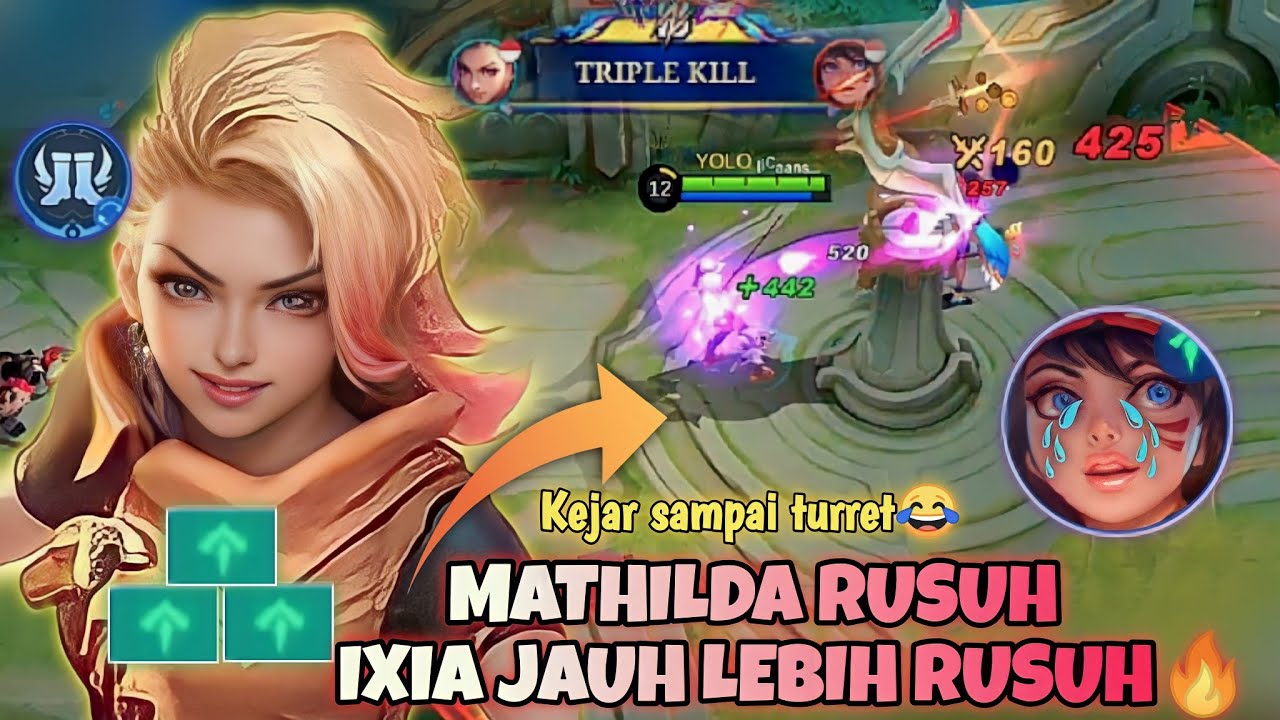 Sampai Masuk Turret! Caraku Main Ixia Counter Hero Meta | Ixia Best ...