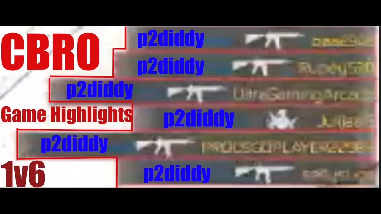 CBRO: Game Highlights #7 1v6 Clutch! - YouTube