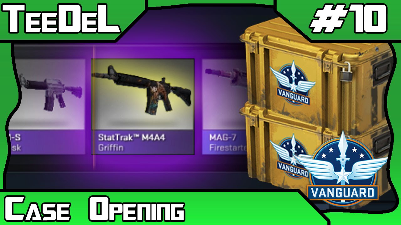 CS:GO Case Opening #10 - VANGUARD CASES! - YouTube