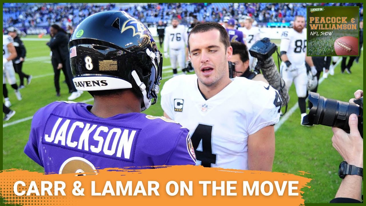 Offseason Buzz on Derek Carr and Lamar Jackson, Johnathan Gannon Hired ...