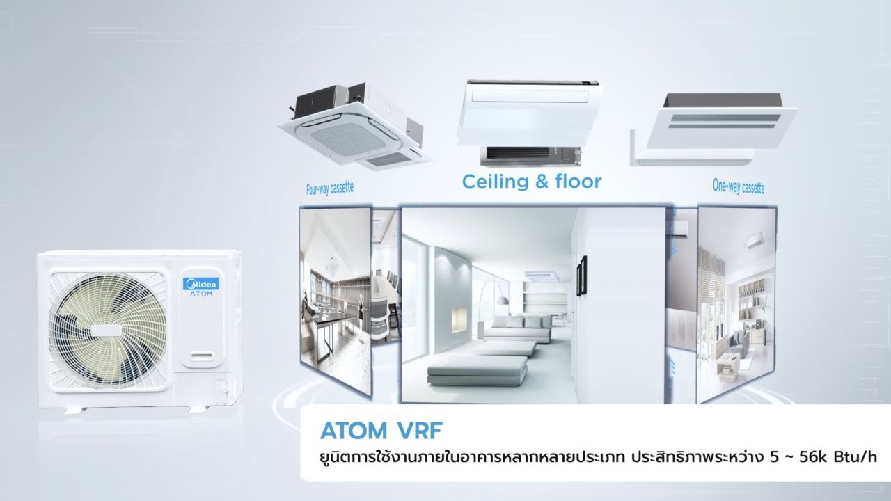 Midea Atom VRF - YouTube