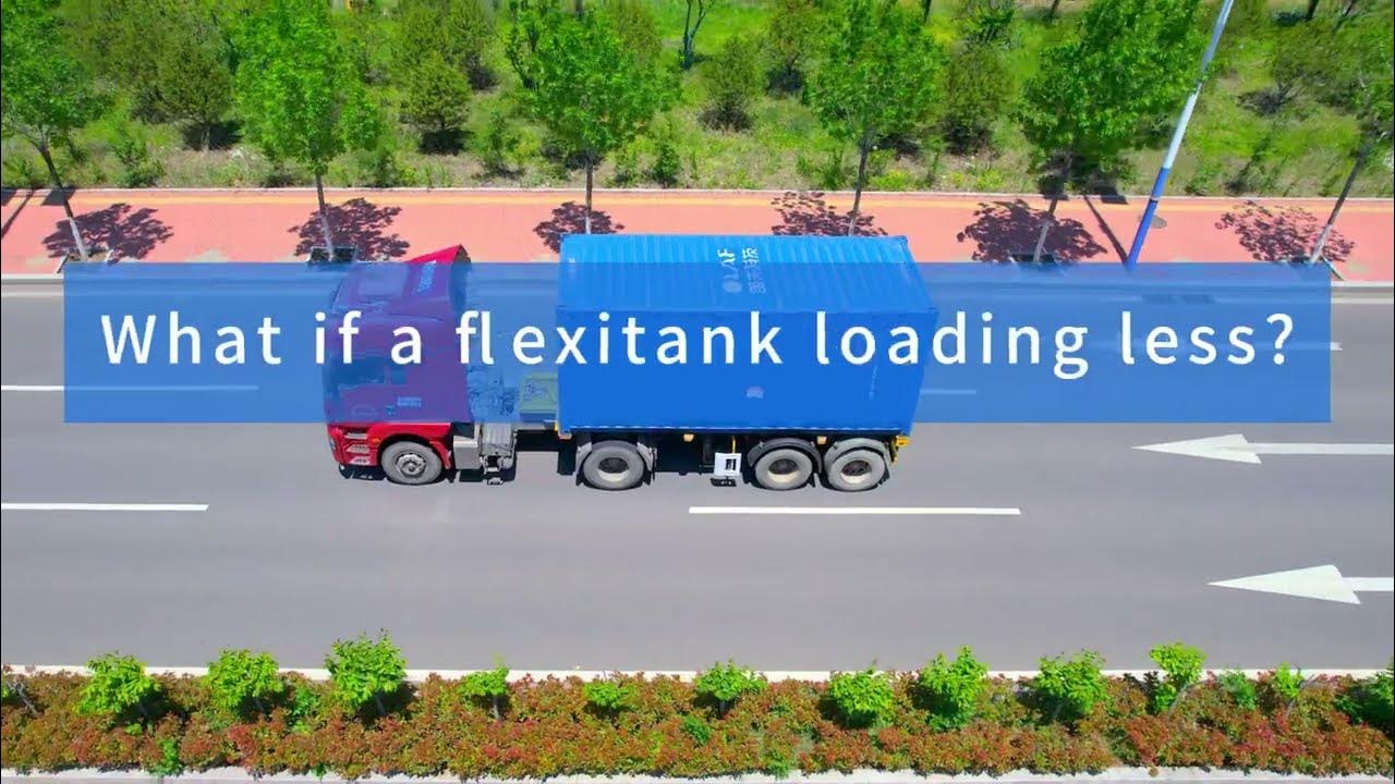 LAF Flexitank - What if a flexitank loading less? - YouTube
