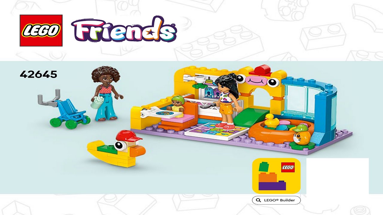 🐧 LEGO instructions 🐧 Friends 🐧 42645 🐧 Aliya's Baby Sister's Playroom🐧 ...