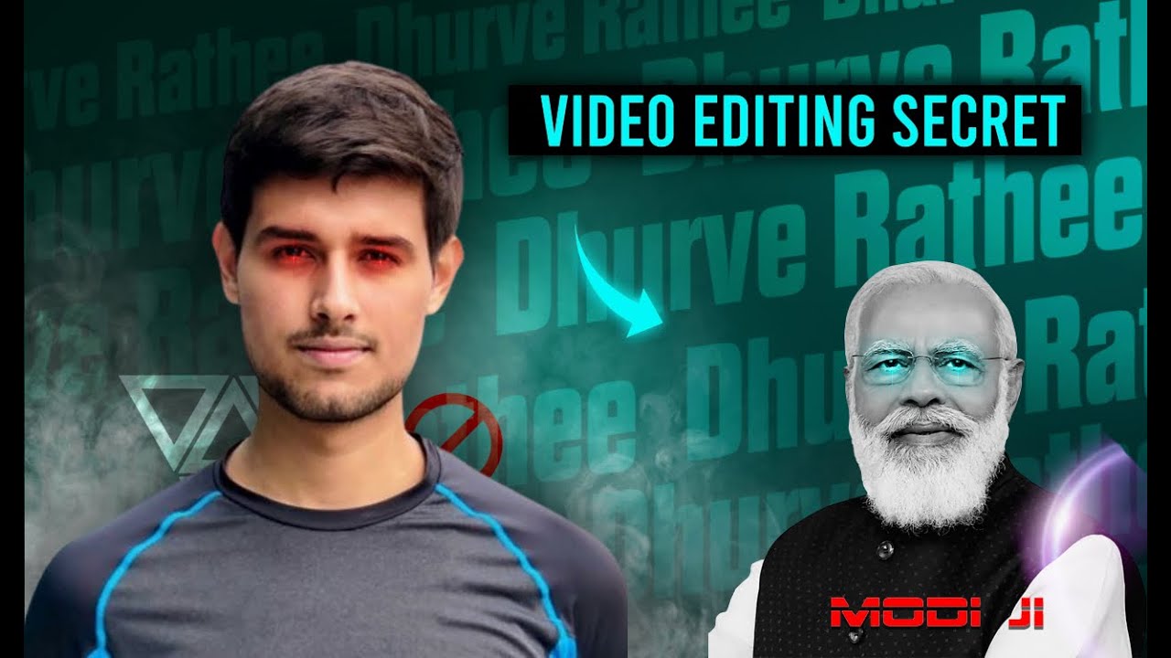 🔥How To Edit Video Like Dhruv Rathee / Video Editing Like Dhruv Rathee ...