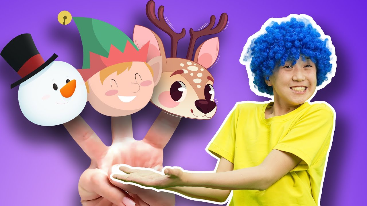 Santa Finger Family + More Christmas Song - Nursery Rhymes & Kids Songs ...