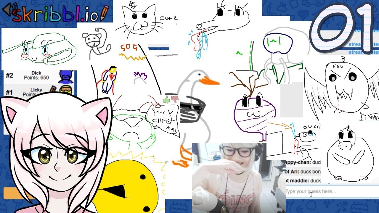 [Ep 01] trappy-chan & friends play Skribbl.io! - YouTube