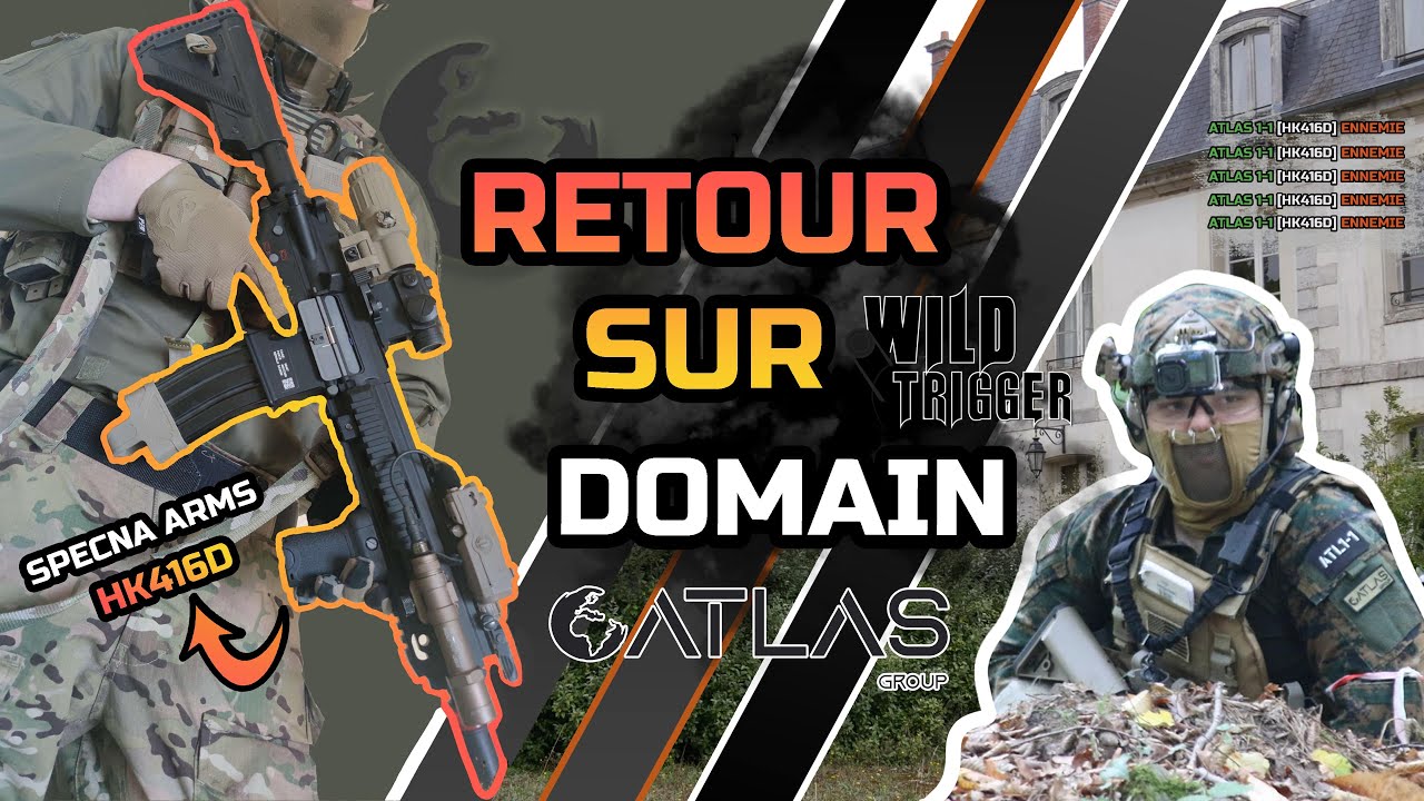 Airsoft Français - Retour sur Domain - Wild Trigger - YouTube