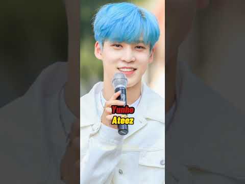 Male Kpop Idols who rocked BLUE hair - YouTube