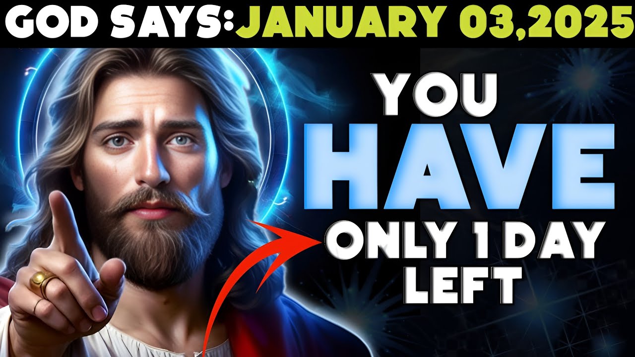 🔴SERIOUS ALERT!: THIS WILL HAPPEN JANUARY 2025 ️|God Message Today| God ...