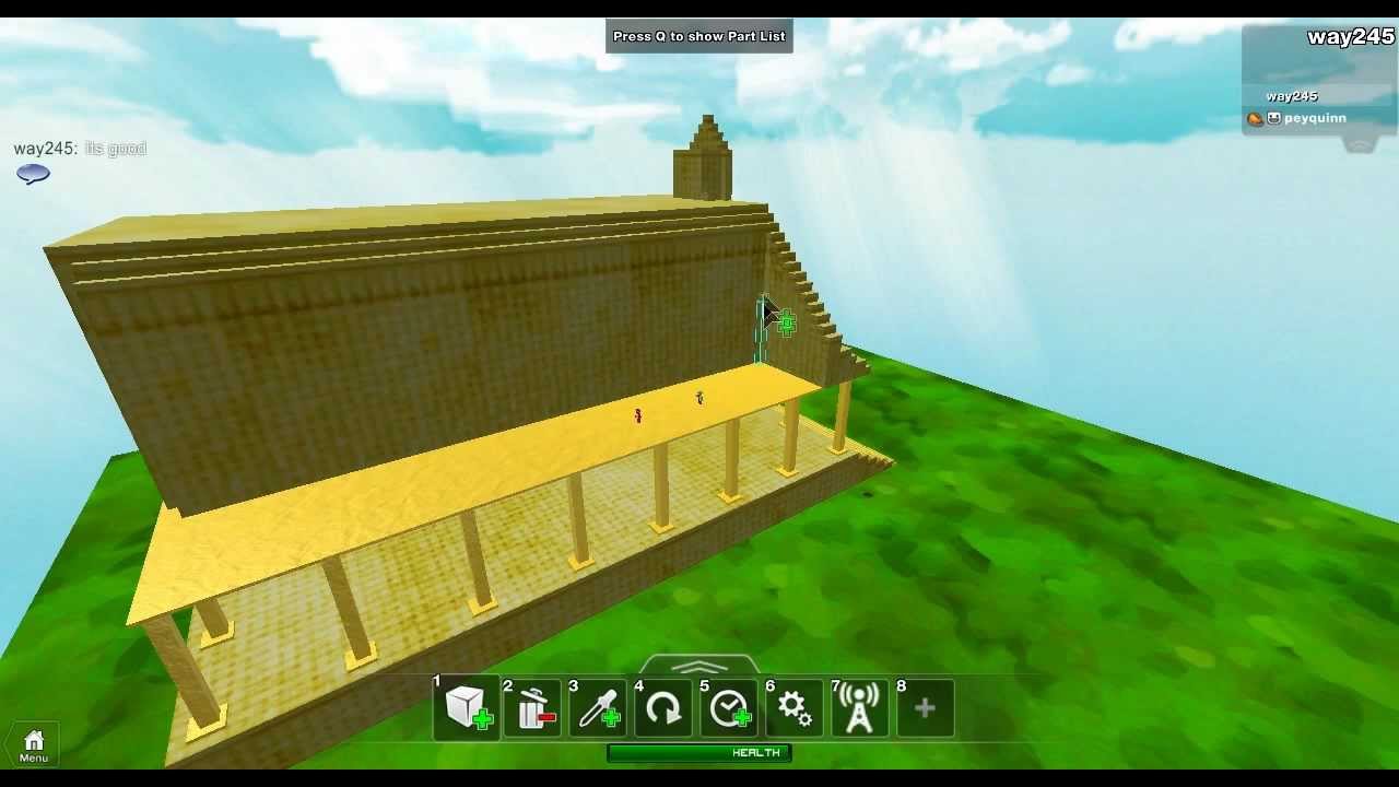 Roblox Speed Build #6: Golden Greek Temple - YouTube