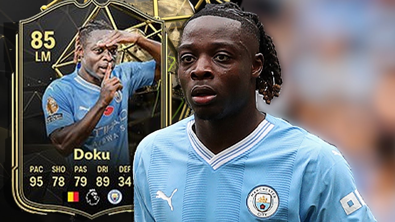 85 TOTW DOKU PLAYER REVIEW FC 24 - YouTube