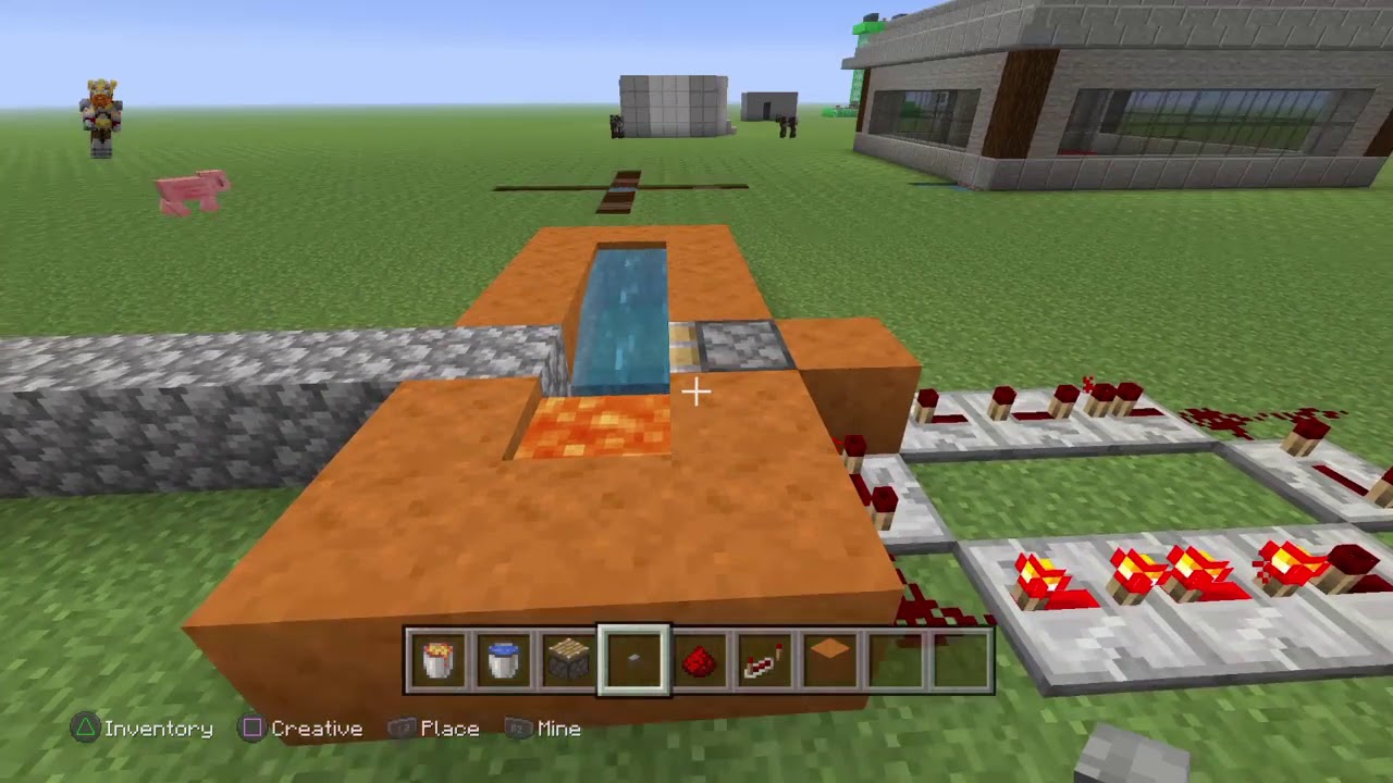 Minecraft: Portable Water SOurce and Cobblestone Generator Tutorial ...