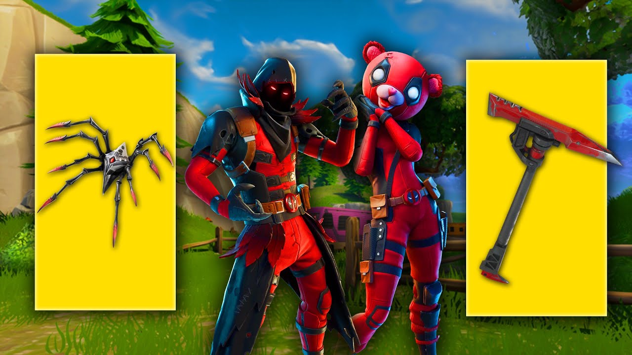 10 BEST CUDDLEPOOL AND RAVENPOOL SKIN COMBOS (Deadpool Mash Ups) - YouTube