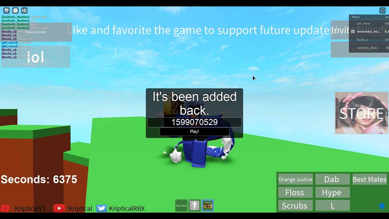 roblox ID for bad girls! the hole song linked in the ⬇description⬇ ...