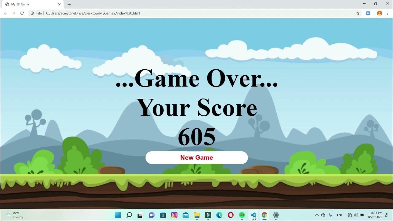 JavaScript 2D Game Development | Selection Program | Java Institute | Thishakya Jayasinghe - YouTube