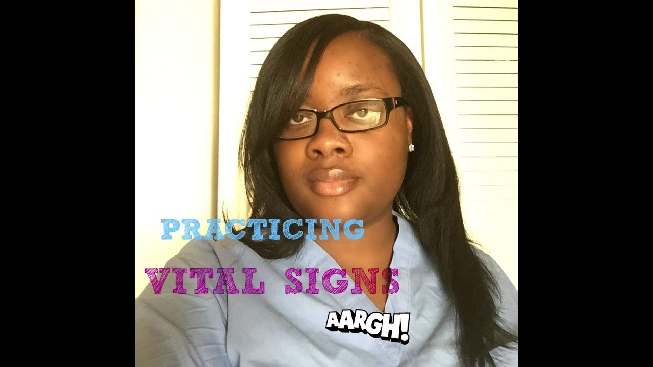 Practicing Vital Signs - YouTube