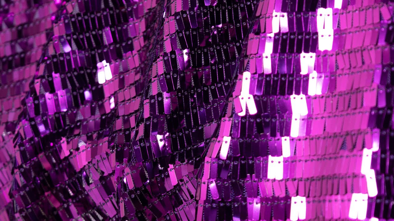 [OneYard] Magenta Rectangle Sequin Halloween Costume Dress Fabric 30276 ...