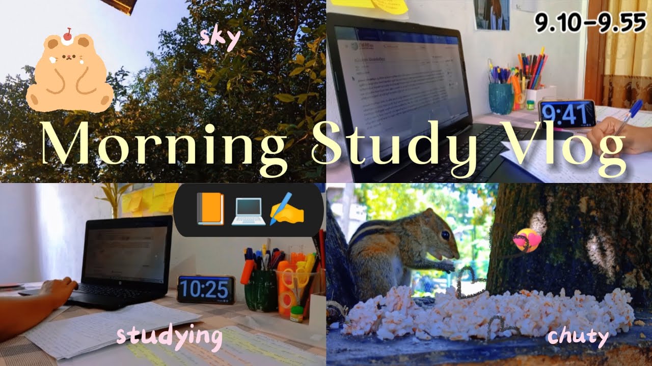 Morning Study Vlog⛅📚|| උදෙන්ම වැඩ😍📃 ️#studyvlog #motivation #adayinmylife #morningstudyvlog ...