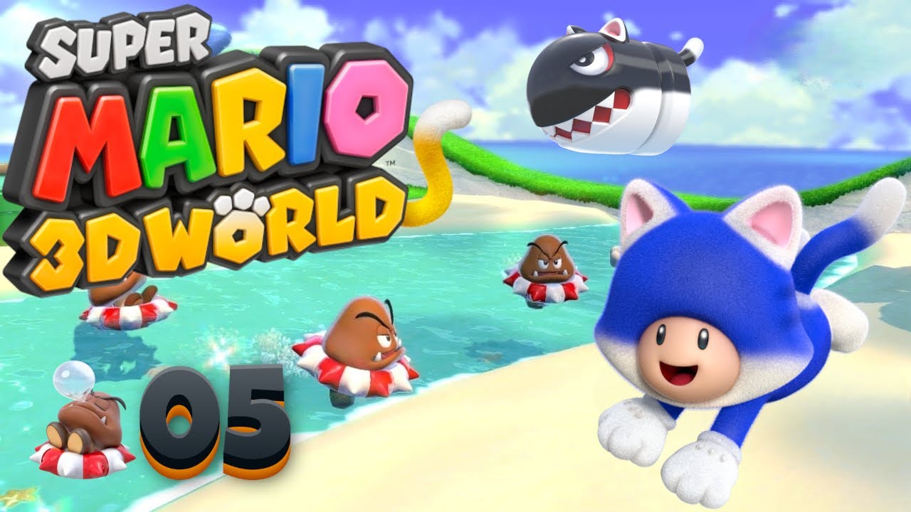 WELT 5 Toad wird von goldenen Cooper Panzer erschlagen | Super Mario 3D ...