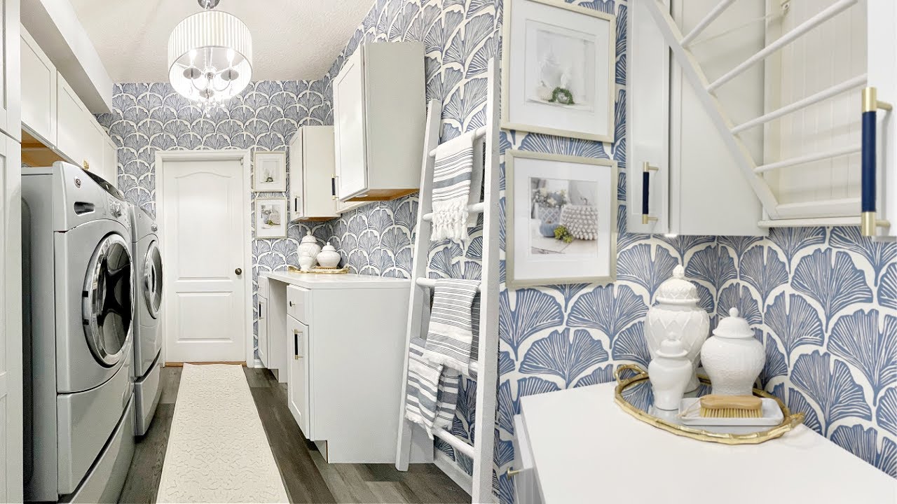 6 Budget Friendly Tips | Laundry Room Makeover - YouTube