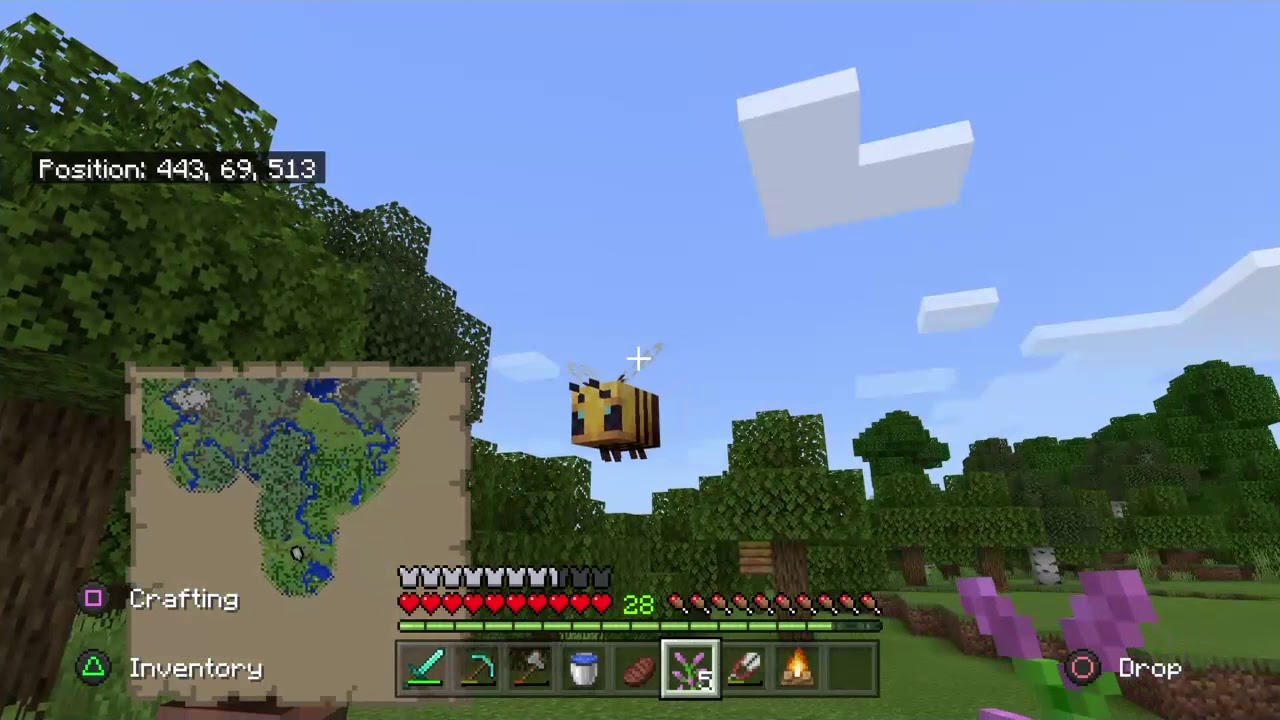 Minecraft ps4 bedrock edition lets play part 3 - YouTube