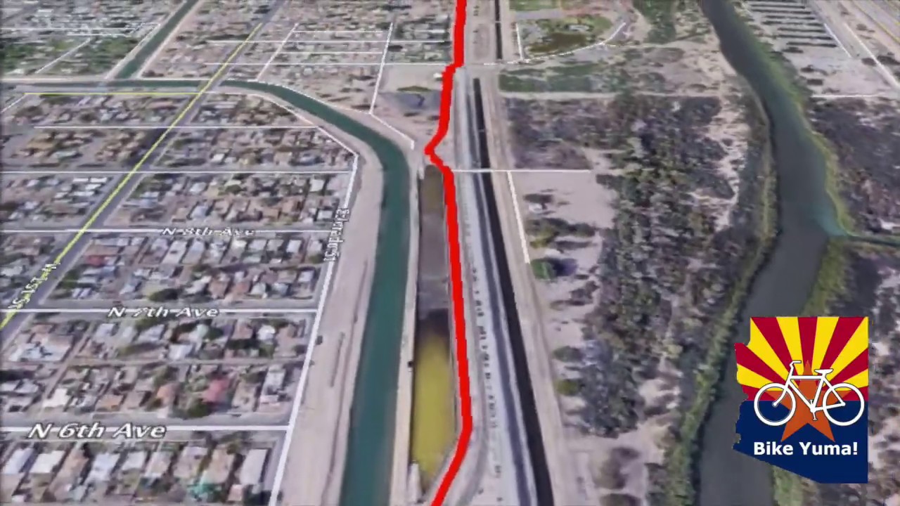 Yuma Arizona 2019 Tour de Fields 10 Mile Route - YouTube