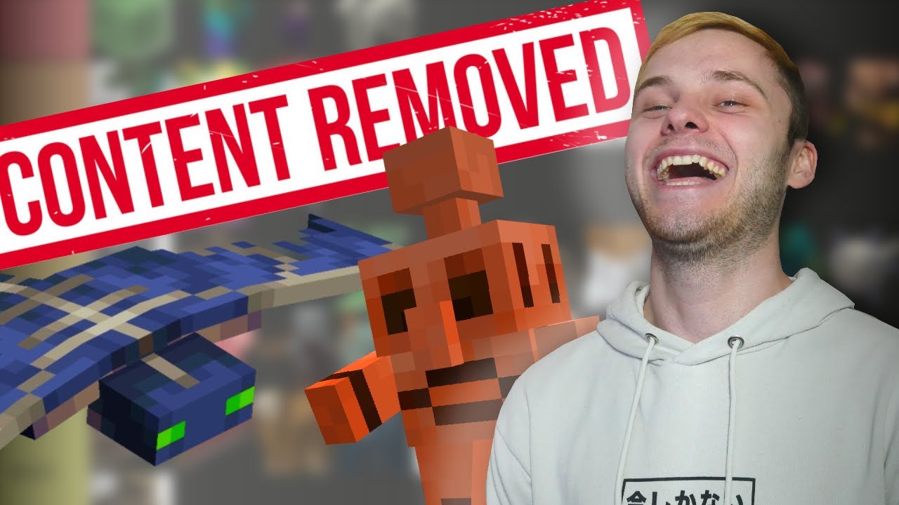 Minecraft Mobs Removed From the Game - YouTube