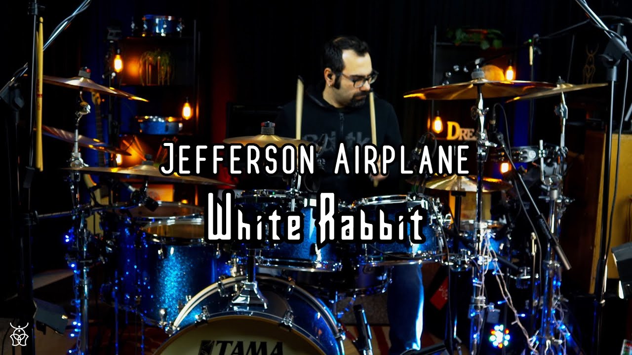 Jefferson Airplane White Rabbit Drum Cover - YouTube