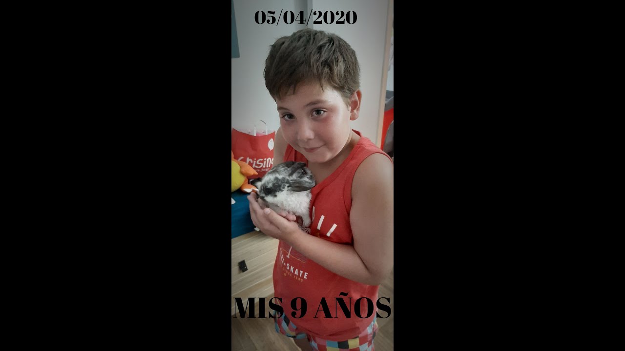 mis 9 años - YouTube